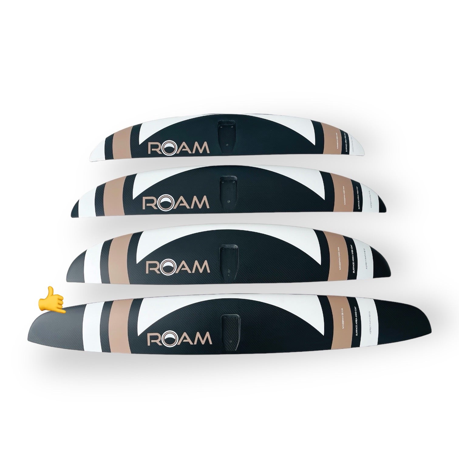 Roam 1310 Front Foil | ROAM FOILS | Foil Pumping Specialists